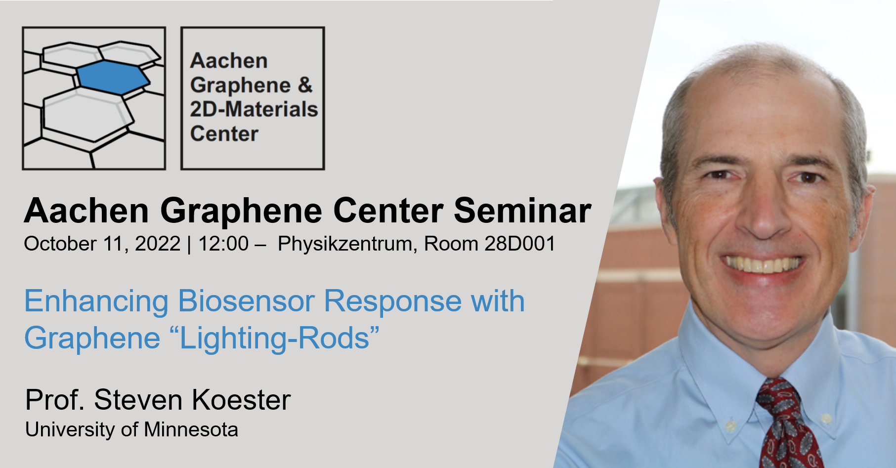 Enhancing Biosensor Response with Graphene “Lighting-Rods” – A talk by ...